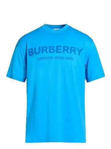 Burberry T-shirt Size Cotton, Elastane - Blue