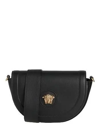 Versace Calfskin Cross-body Bag - Black