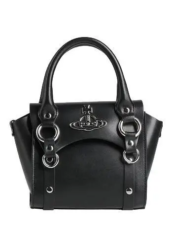 VIVIENNE WESTWOOD Studded Top Handle Bag - Black