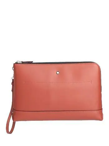 Montblanc Leather Clutch - Red