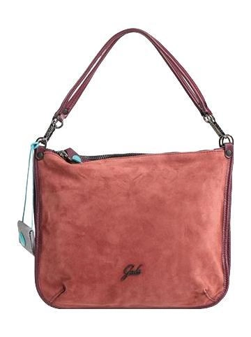 GABS Calfskin Hobo Bag - Brick