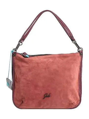 GABS Brick Calfskin Hobo Bag - Red