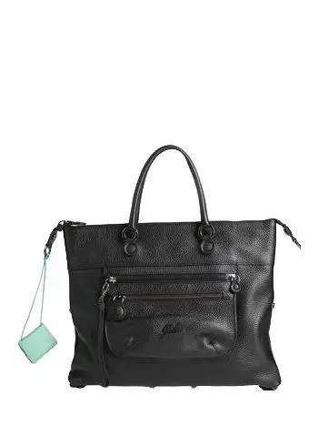 GABS Plum Calfskin Handbag - Black
