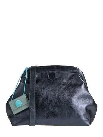 GABS Dark Calfskin Cross-body Bag - Purple