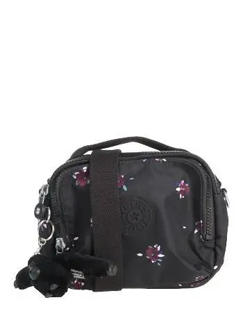 KIPLING Floral-print Polyester Cross-body Bag - Black