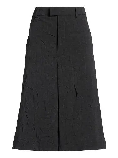 TENSIONE IN Charcoal Polyester Blend Culottes - Grey