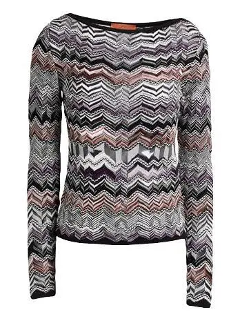 Missoni Intarsia-knit Sweater - Black