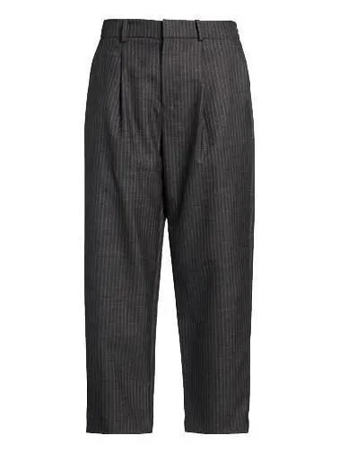 PT TORINO Virgin Wool Striped Trousers - Grey