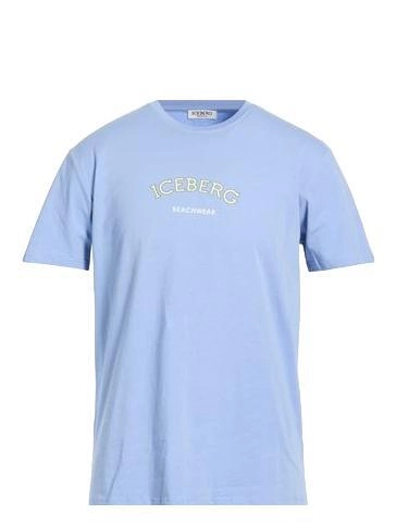 Iceberg T-shirt Size Cotton, Elastane - Light Blue