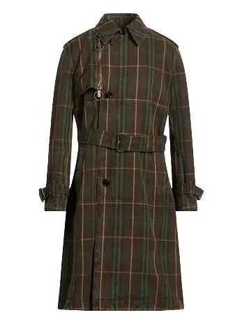 Burberry Military Cotton Trench Coat - Green