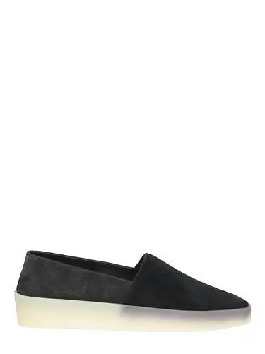 Fear Of God Leather Slip-on Sneakers - Black