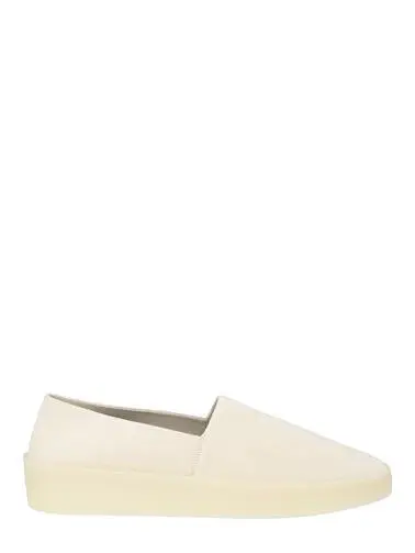 Fear Of God Leather Suede Slip-on Sneakers - White