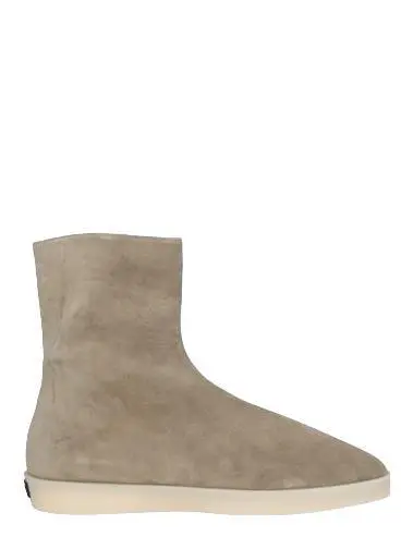 Fear Of God Suede Zip-up Boots - Grey