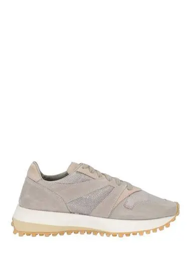 Fear Of God Taupe Suede And Textile Low-top Sneakers - Grey