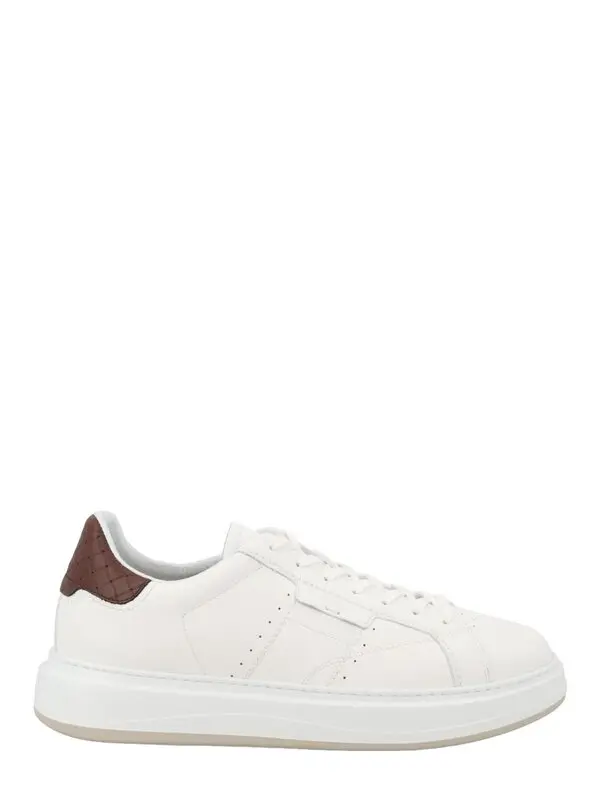 Woolrich Arrow Leather Sneakers - White