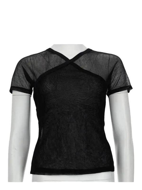 Paloma Wool Olimpia' Mesh Top - Black