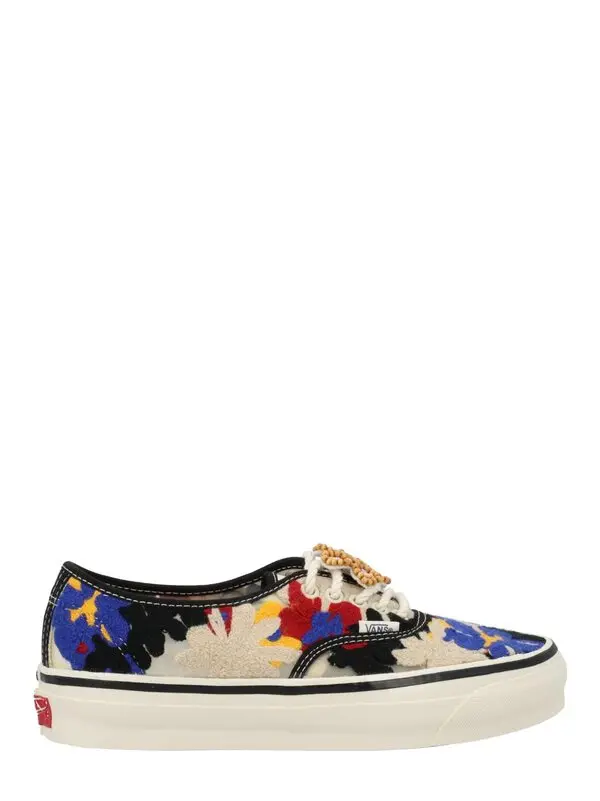 VANS Authentic Premium Sneakers With Floral Appliqu - Multicolour