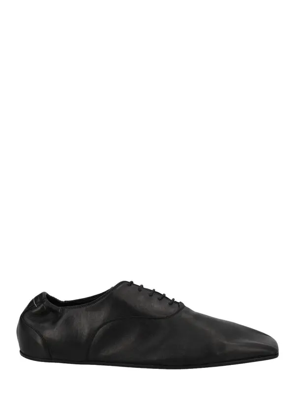 MAISON MARGIELA Leather Derby Shoes - Black