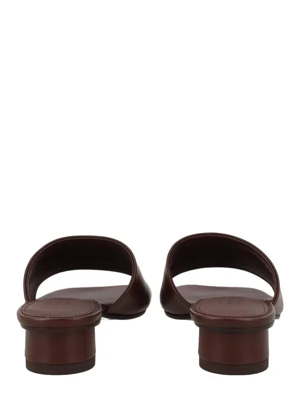 MAISON MARGIELA Anatomic" Leather Sandals - Brown