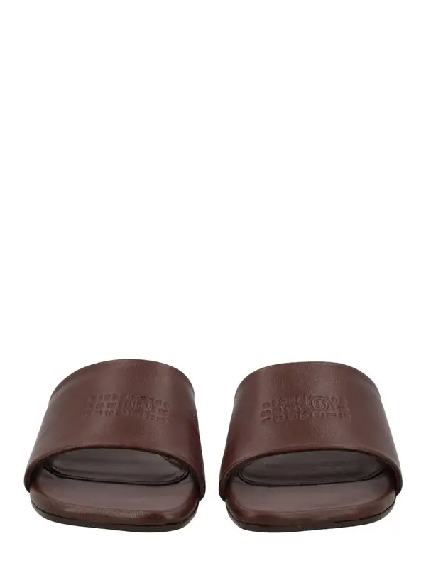 MAISON MARGIELA Anatomic Heel Sandals - Brown