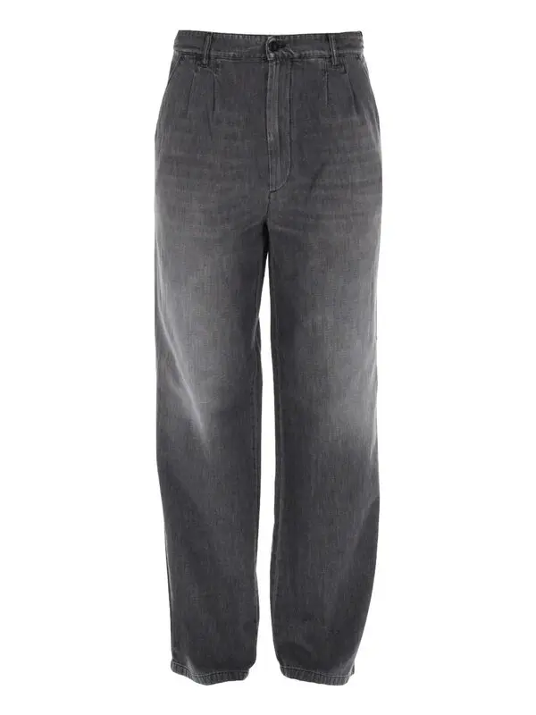 MAISON MARGIELA Straight Leg Jeans - Black