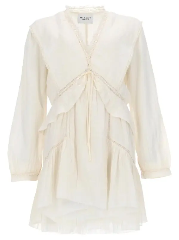 MARANT ETOILE Abito Damya Dress - Ivory