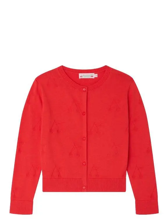 Bonpoint Lysia Cardigan - Red