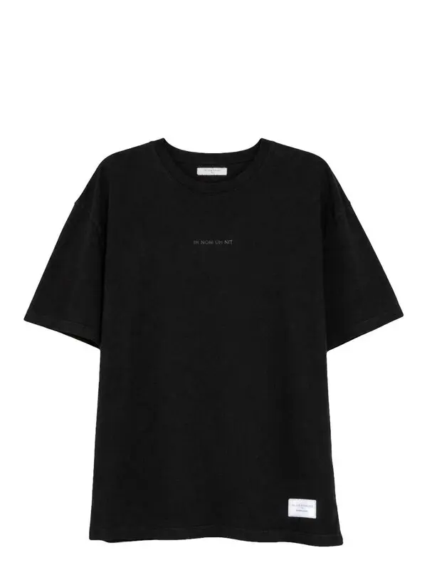 IH NOM UH NIT Logo T-shirt - Black