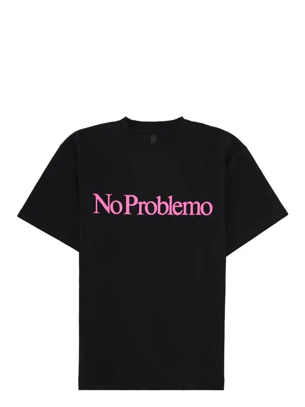 NO PROBLEMO Logo T-shirt - Black