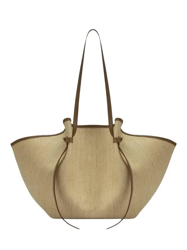 Yuzefi Mochi' Raffia Bag - Beige