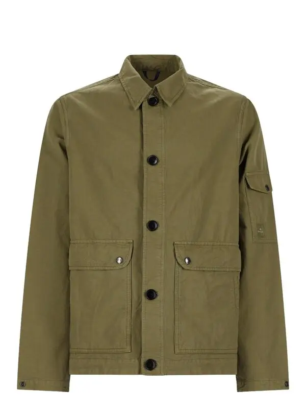 Paul Smith Cotton Linen Jacket - Green