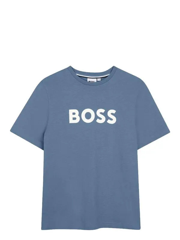 BOSS Logo T-shirt - Blue
