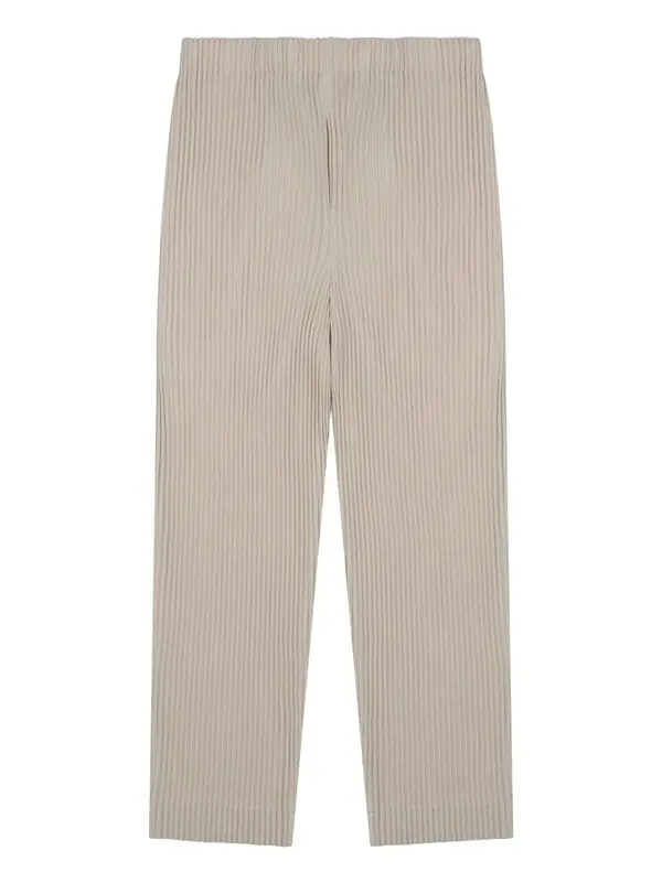 Issey Miyake Pleated Trousers - Beige