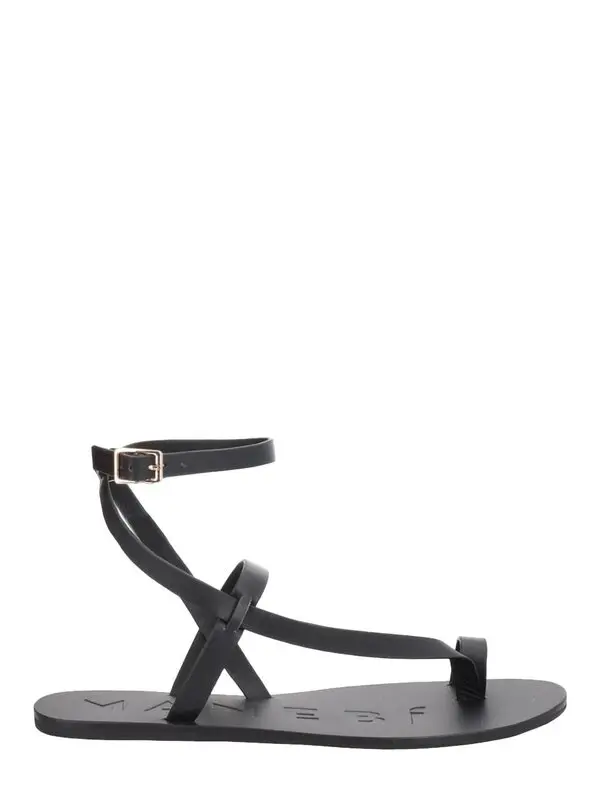 Manebí Leather Sandals - Black