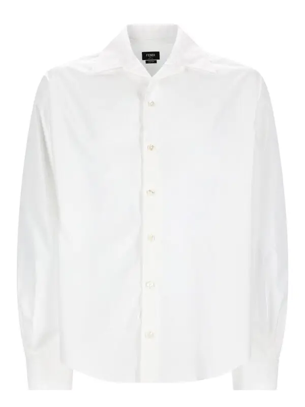 Fendi Cotton Shirt - White