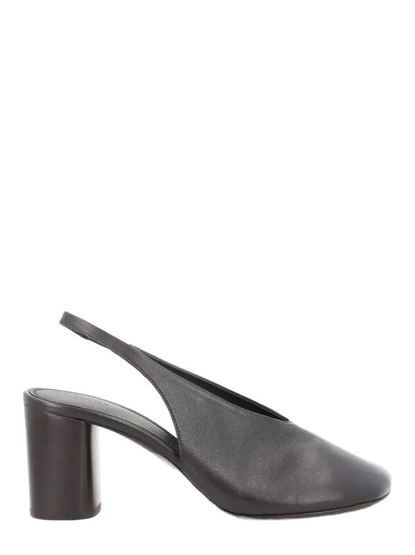 LEMAIRE Slingback Glove Heel - Brown