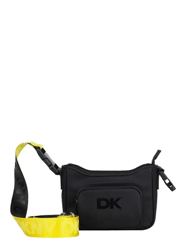 Dkny Logo Crossbody Bag - Black