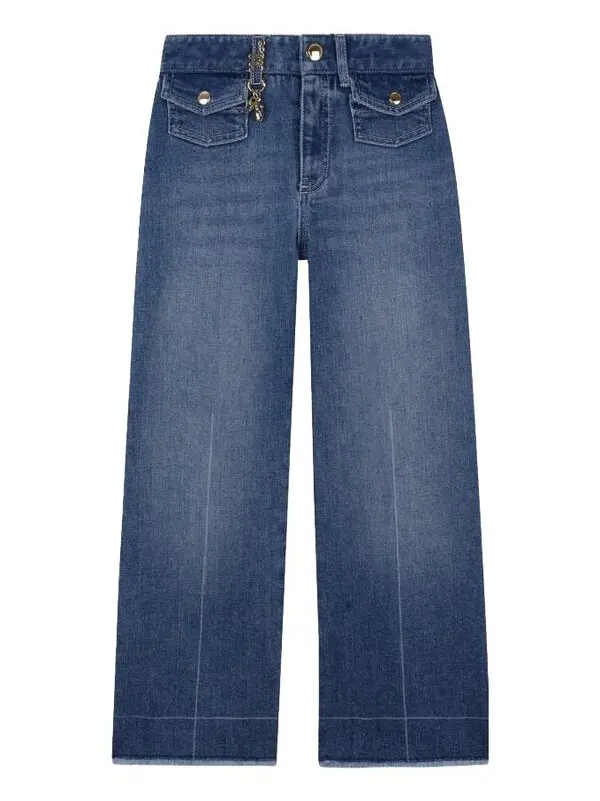 Chloé Wide Leg Jeans - Multicolour