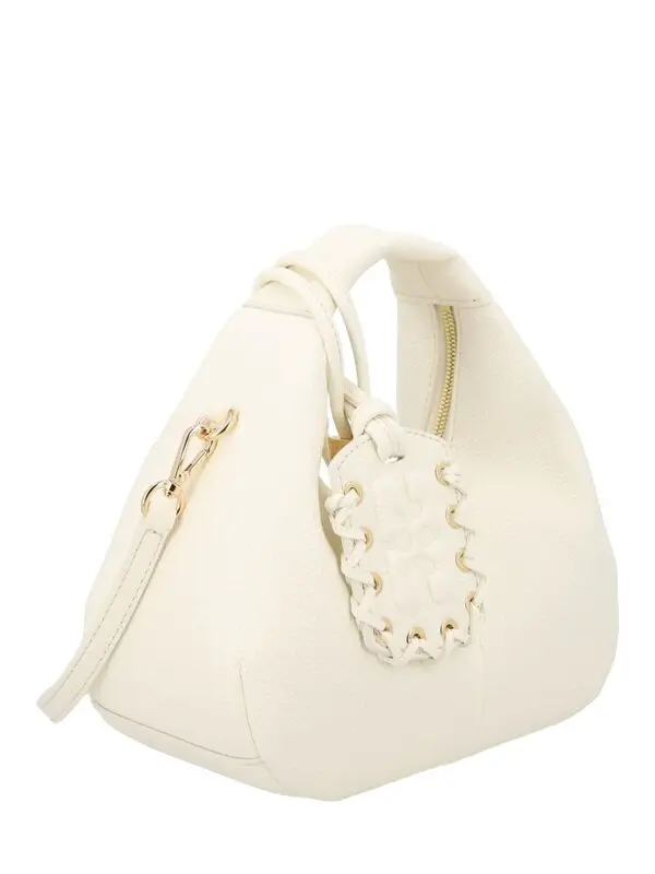 GANNI Mini Hobo Bag - White