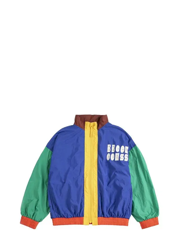 BOBO CHOSES Sporty Multicolor Zip-up Jacket - Multicolour