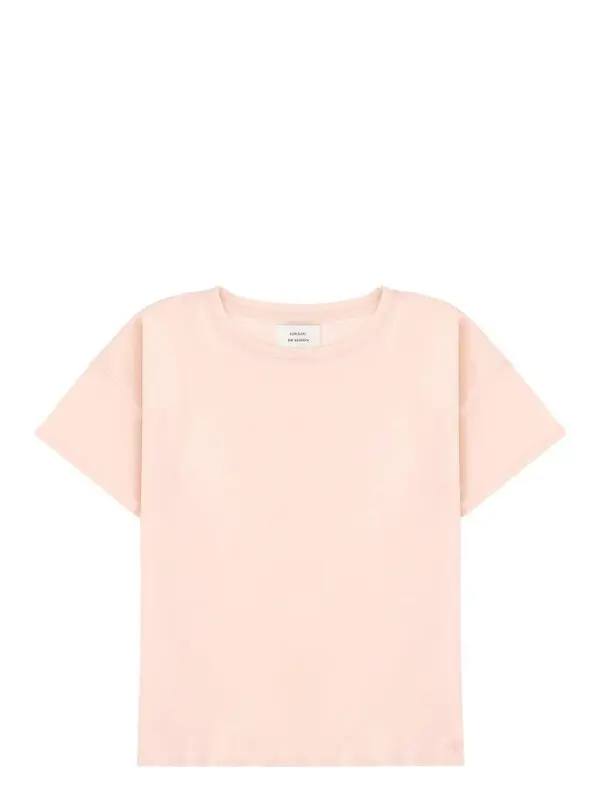 Loulou De Saison Boxy Fit T-shirt - Powder