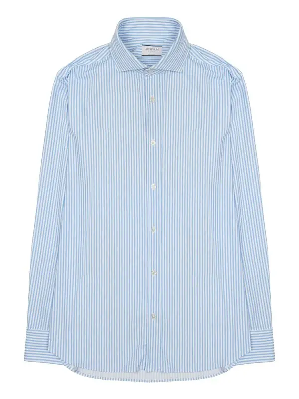 ARCHIVIUM BE UPDATED Archivium Striped Button-up Shirt - Multicolour