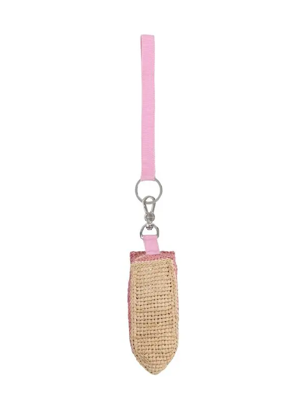 PATOU Raffia Boat Charm - Pink