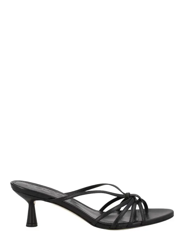 AeydĒ Abby Sandal With Kitten Heel - Black