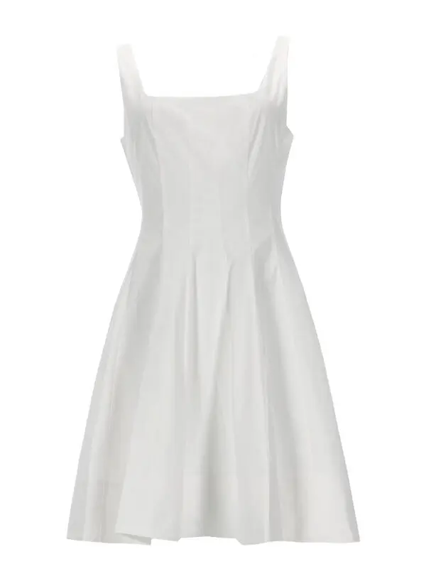 Staud Wells" Mini Dress - White