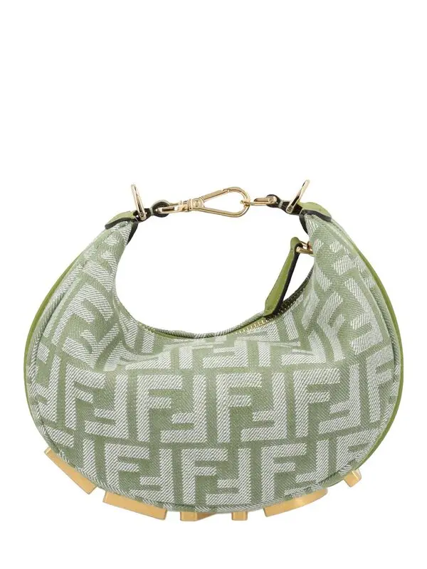 Fendi Mini Hobo Bag - Green