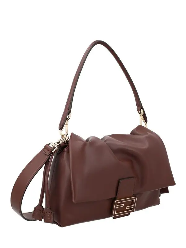Fendi Mamma Baguette Medium Bag - Brown