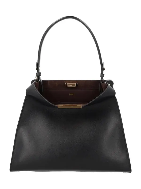 Fendi Way Medium Top Handle Bag - Black