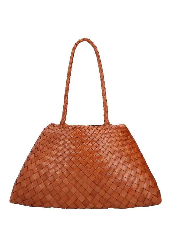 Dragon Diffusion Santa Croce Big Tote Bag - Brown