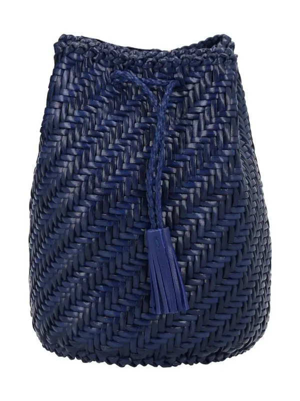 Dragon Diffusion Woven Bucket Bag - Blue